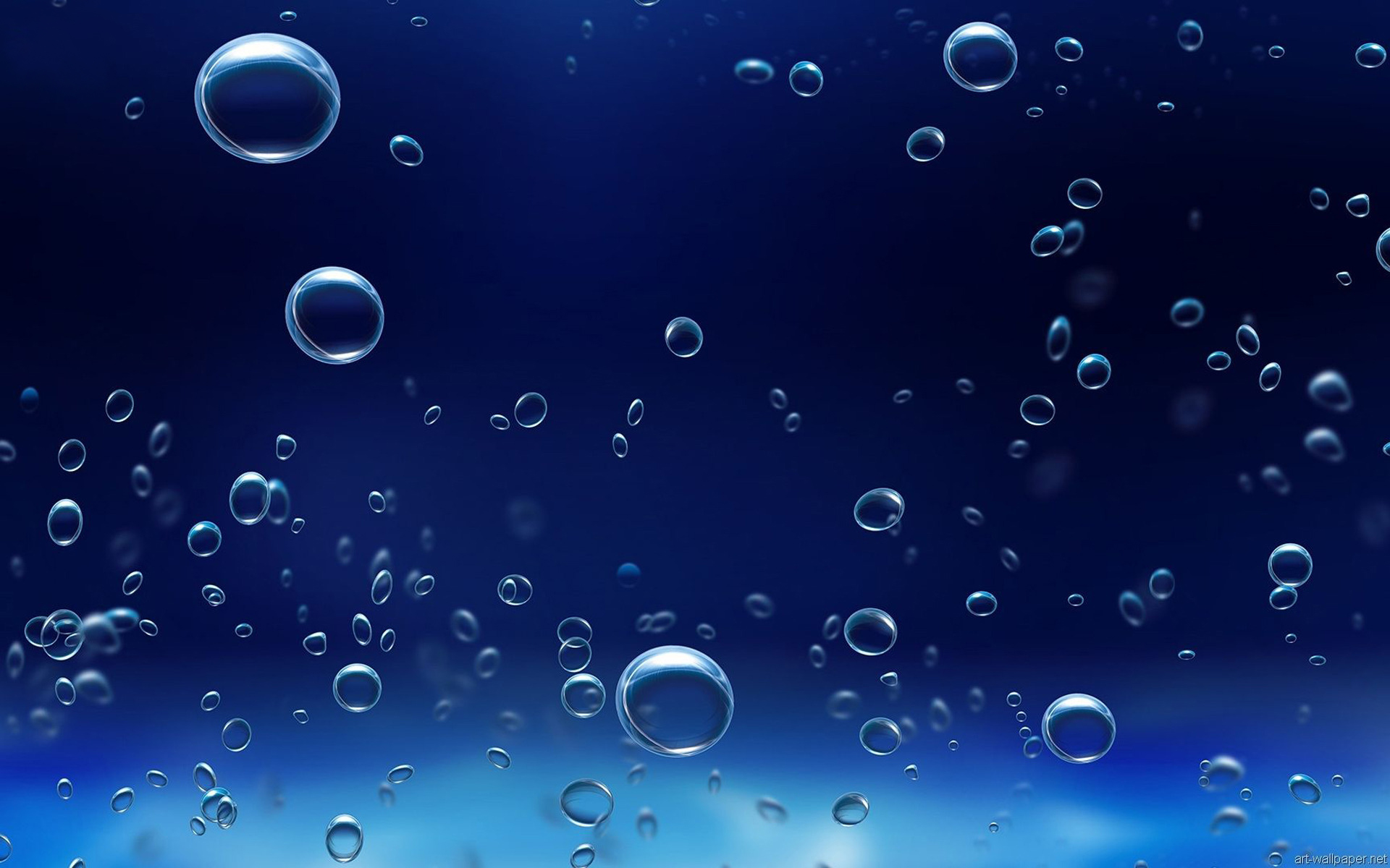 Underwater bubbles powerpoint backgrounds Sigma Electronic